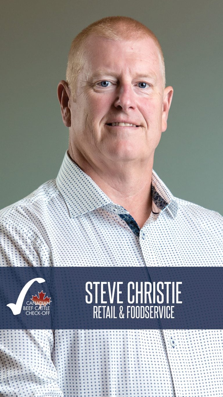 19-20 Steve Christie - Canadian Beef Cattle Check-Off