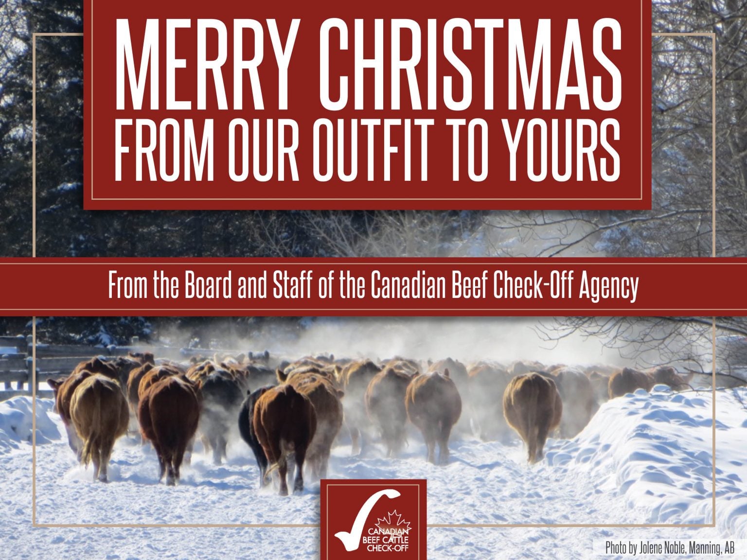 Merry Christmas from the Check-Off Agency! - Canadian Beef Cattle Check-Off